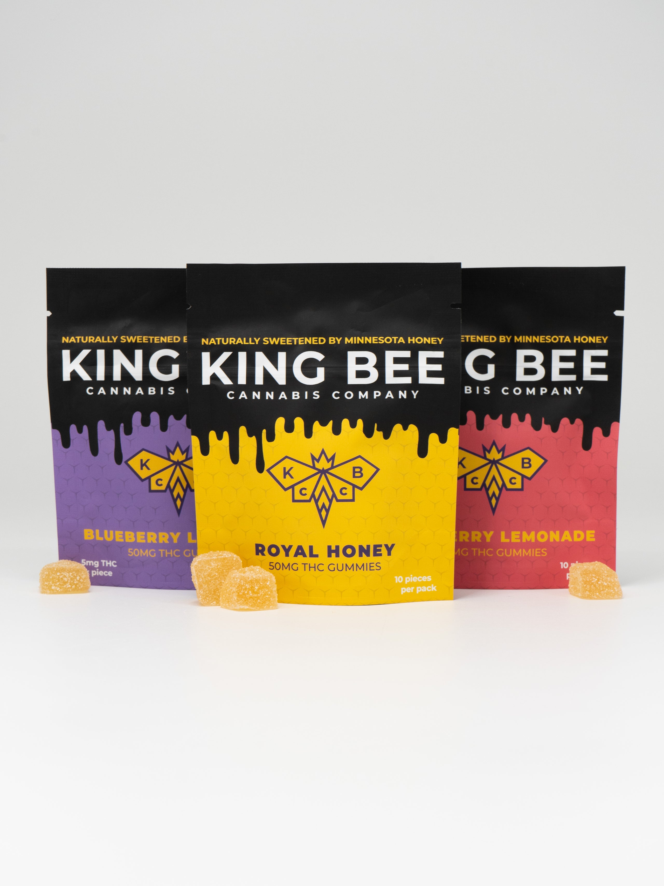 King Bee - 5mg D9 THC Gummies - 10ct | Minne Organix