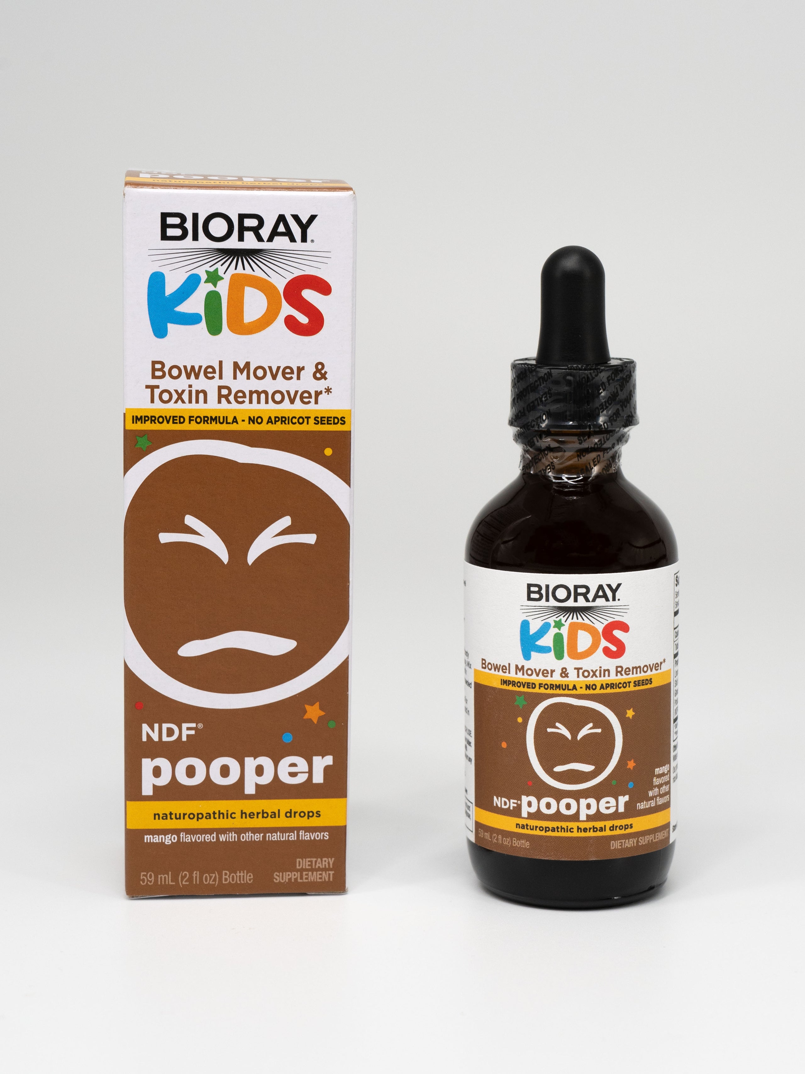 Bioray - Pooper - Kid's Naturopathic Herbal Drops - 2 fl oz | Minne Organix