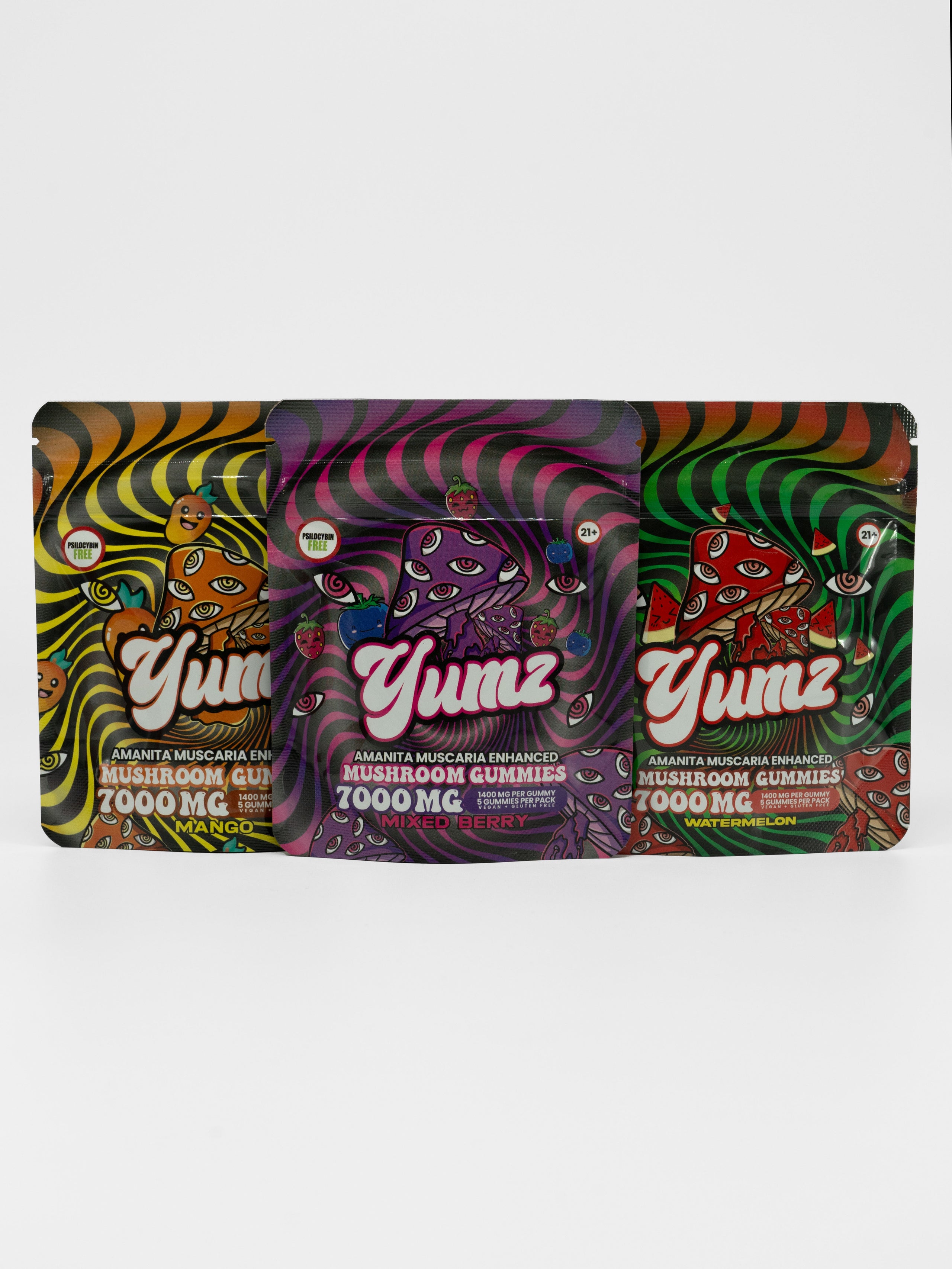 Yumz - 1400mg AM Mushroom Gummies - 5ct | Minne Organix